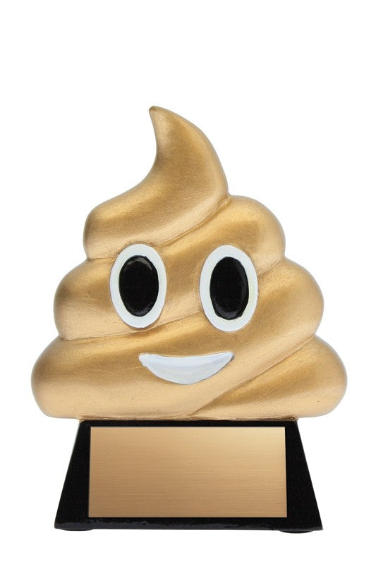 Poop Emoji Resin 4.25" – Zenith Engraving and Design Ltd.