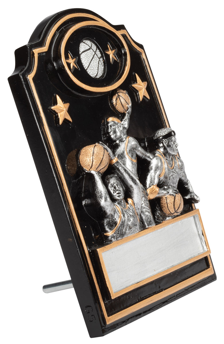 Basketball - High Relief Plaque. – Zenith Engraving and Design Ltd.