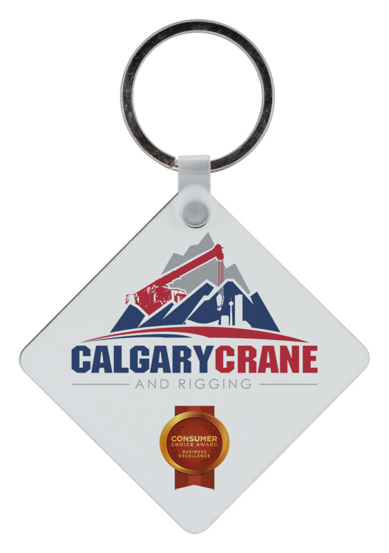 Full Color Sublimation Keychain - Square MDF – Zenith Engraving and ...